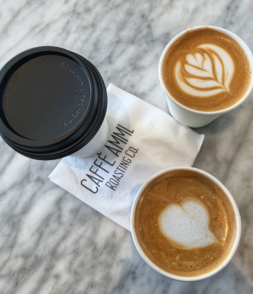 cocktails & coffee - three Blunt B's